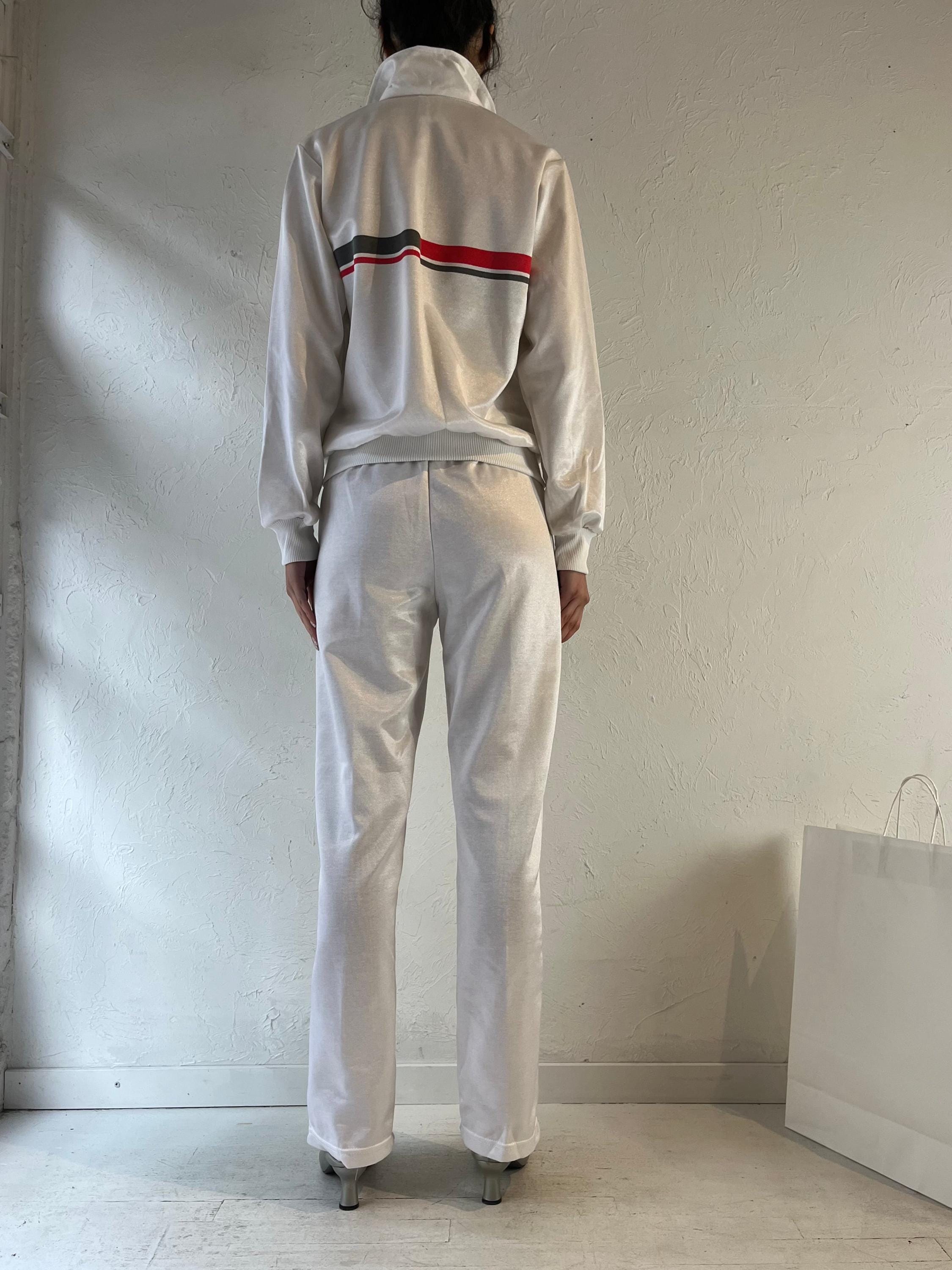 90s ‘puma’ White Tracksuit Set / Small - Etsy