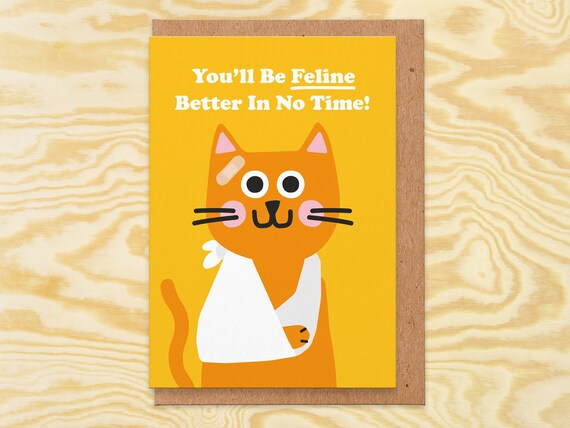 Feel Better Soon Cat