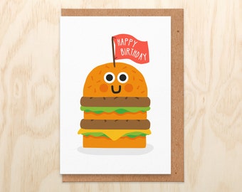 Best Burger Card - Etsy