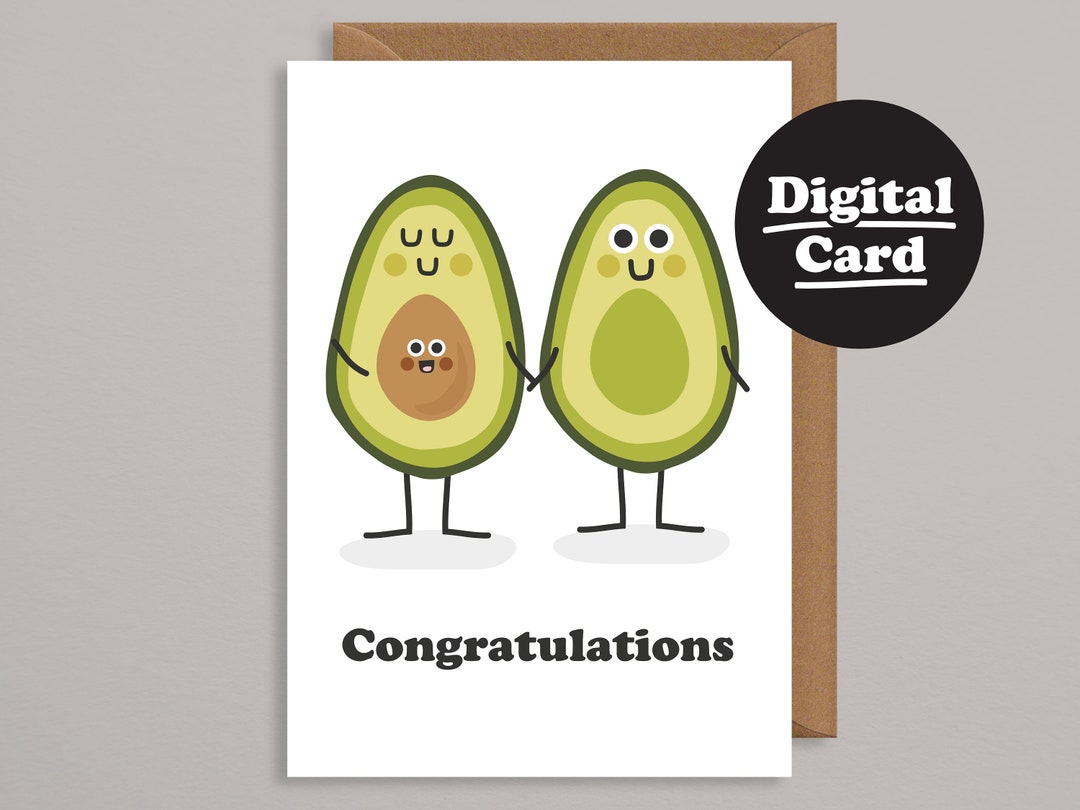 Printable New Baby Card.funny Printable New Baby Card.downloadable Card ...
