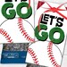 Printable Baseball Good Luck Tags or Party Favor Labels - Etsy