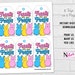 Easter Peeps Treat Tags, Printable Bunny Candy Labels (digital PDF File ...