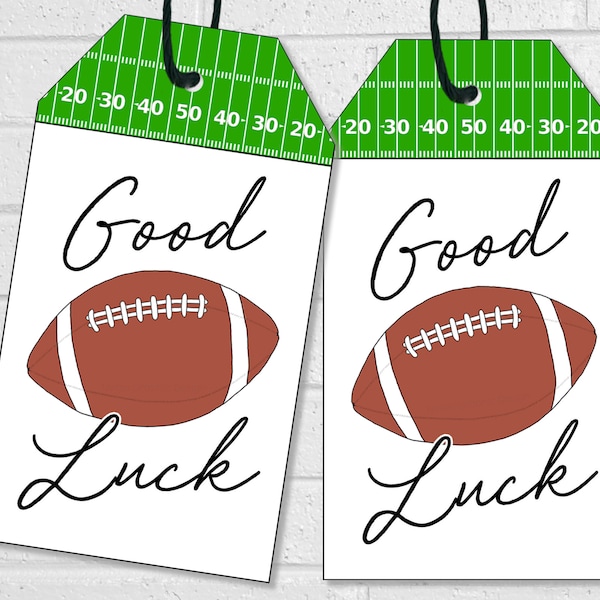 Football Good Luck Cards - Etsy