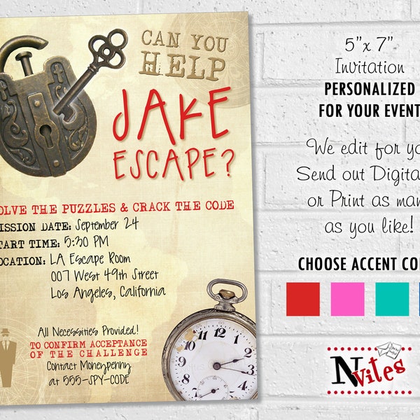 Clue Murder Mystery Invitation - Etsy