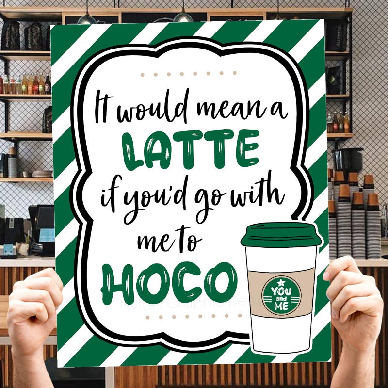 Printable Hoco Sign - Etsy