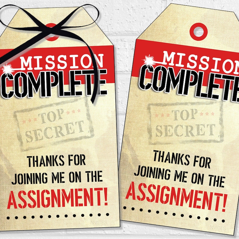 Mission Impossible Party Theme - Etsy