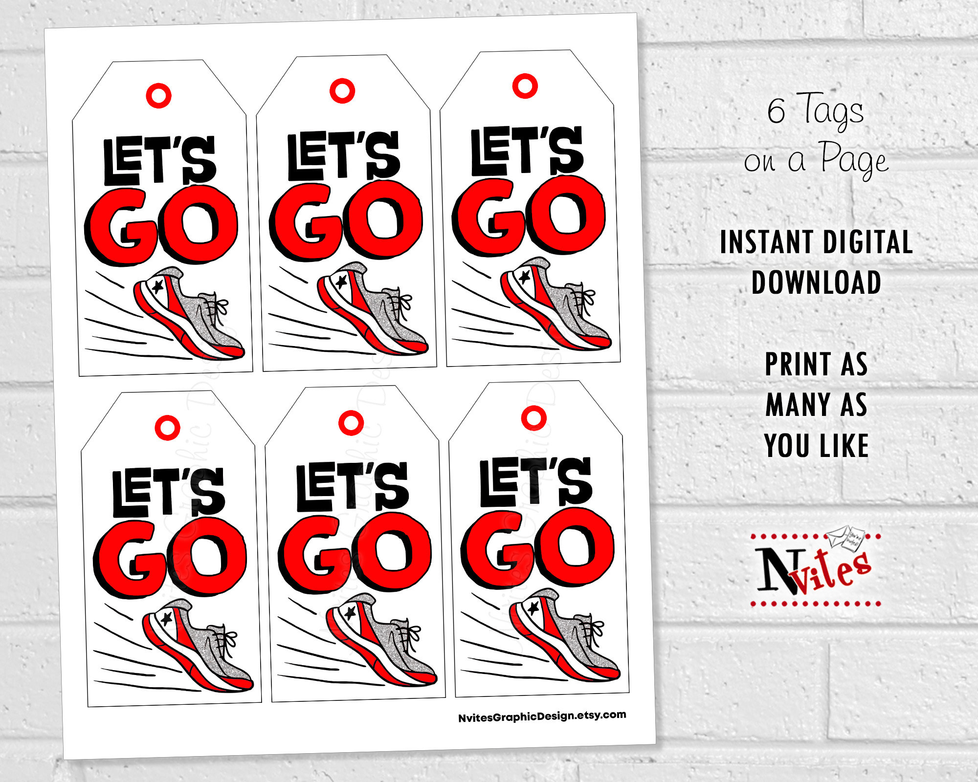 Track Let's Go Tags, Track Meet Good Luck Treat or Snack Bags ...