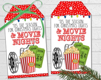 Movie Gift Card Printable - Etsy