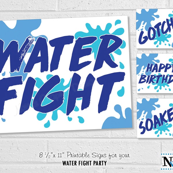 Water Fight Party - Etsy
