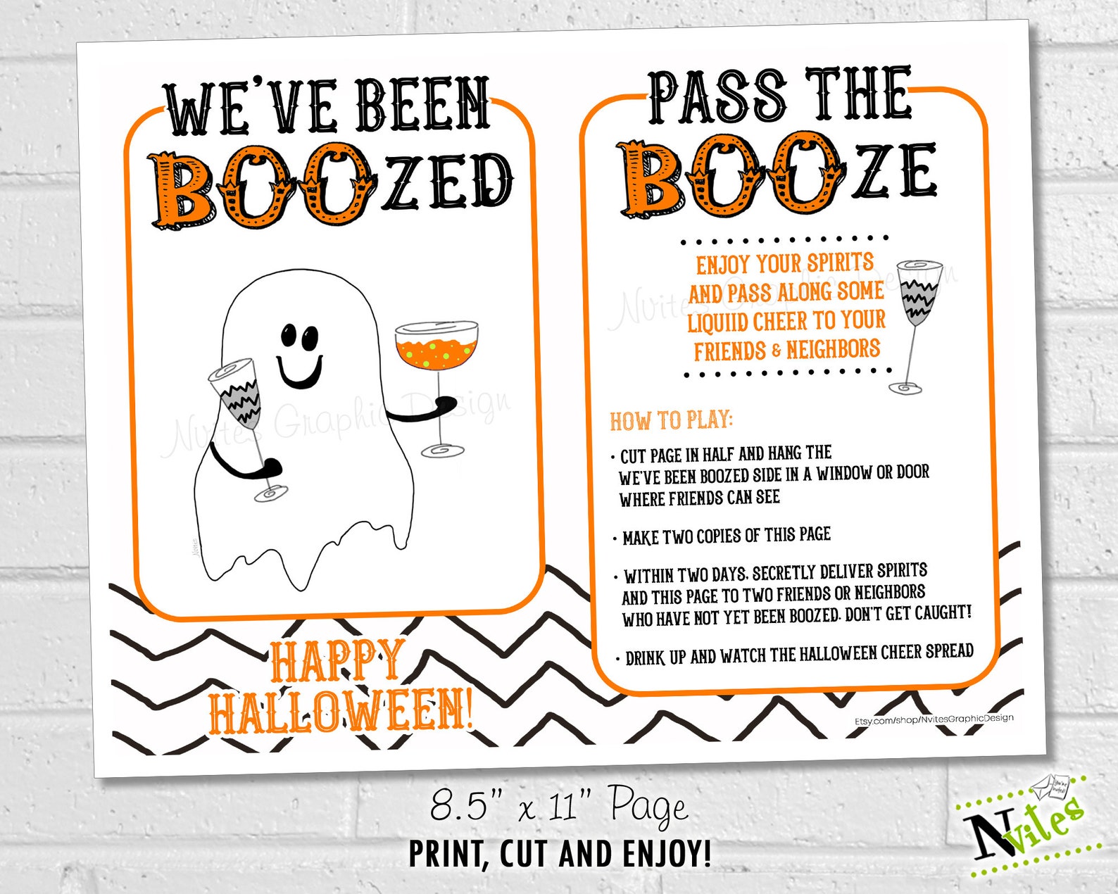 You've Been Boozed Halloween Mini Bottle Tags You've - Etsy