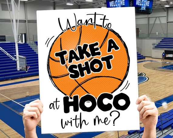 Will You Go To Homecoming With Me Basketball