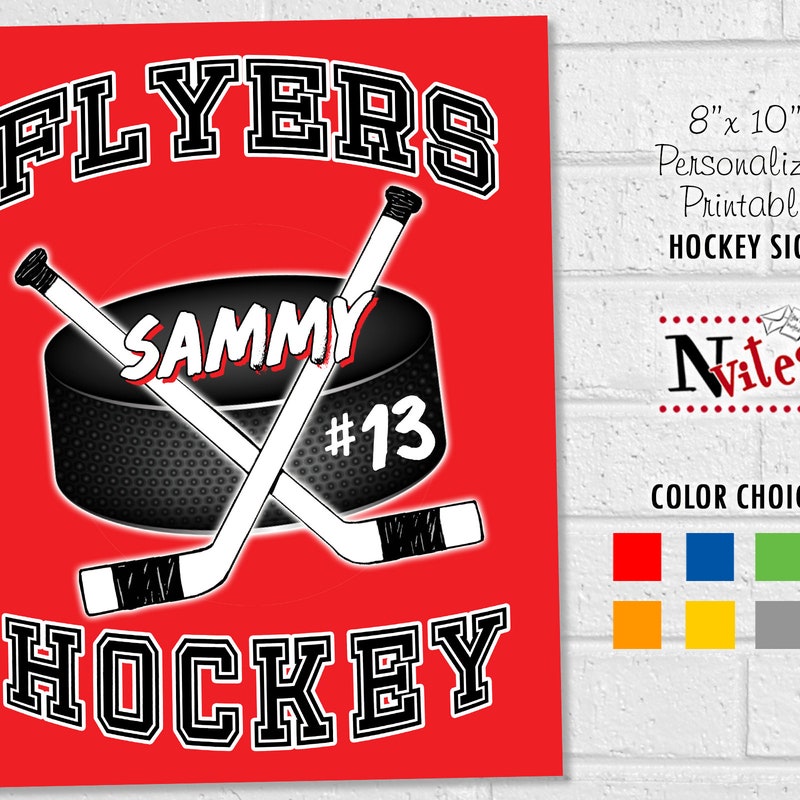 Hockey Signs - Etsy