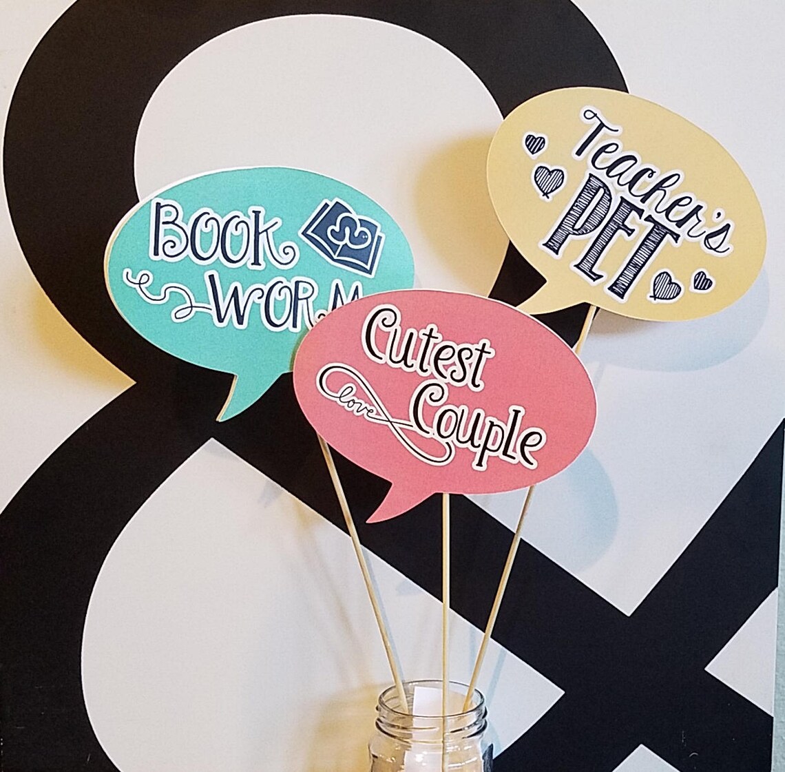 High School Photo Booth Props Prom Homecoming Graduation or - Etsy