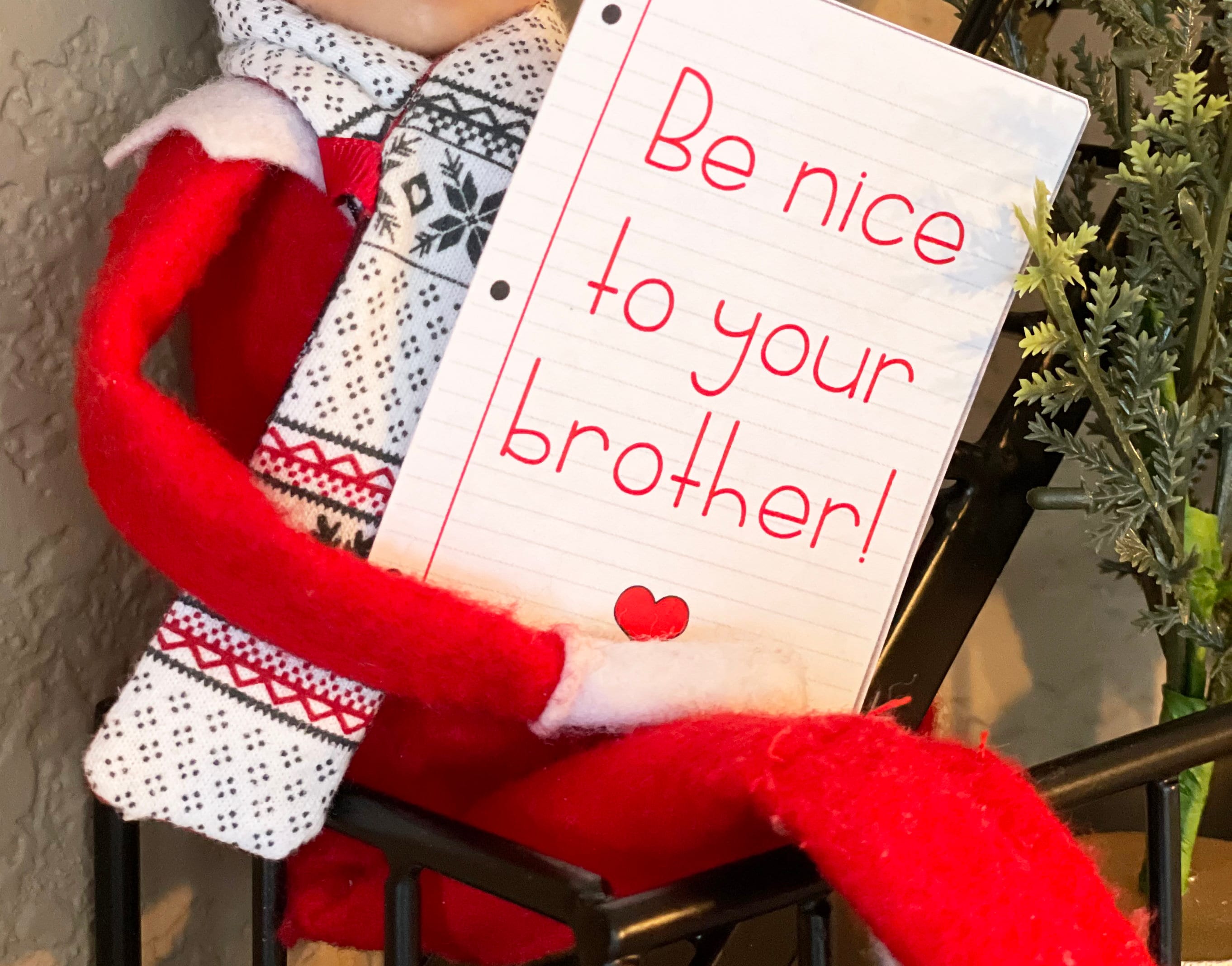 Printable Elf Notes Holiday Cards From Your Elf Messages | Etsy