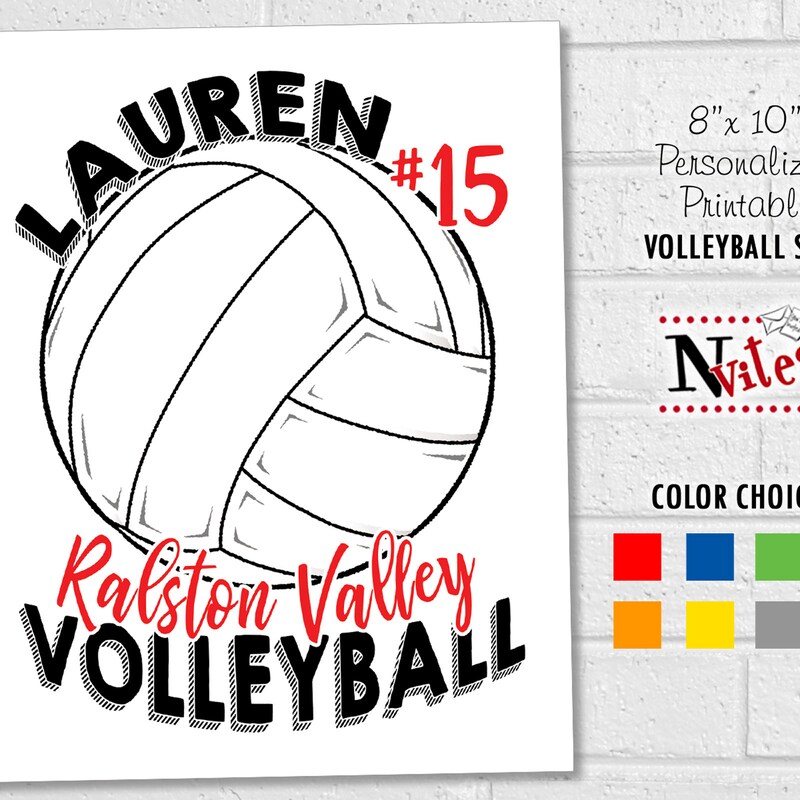 Volleyball Decor - Etsy