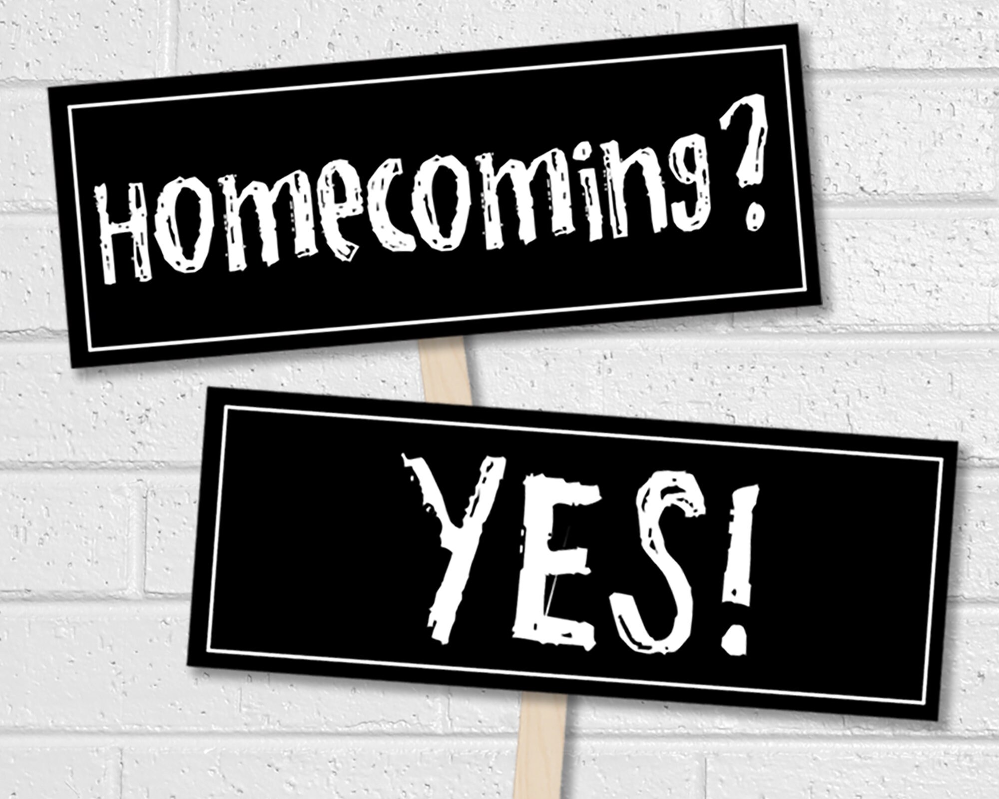 Will You Go To Homecoming With Me Signs