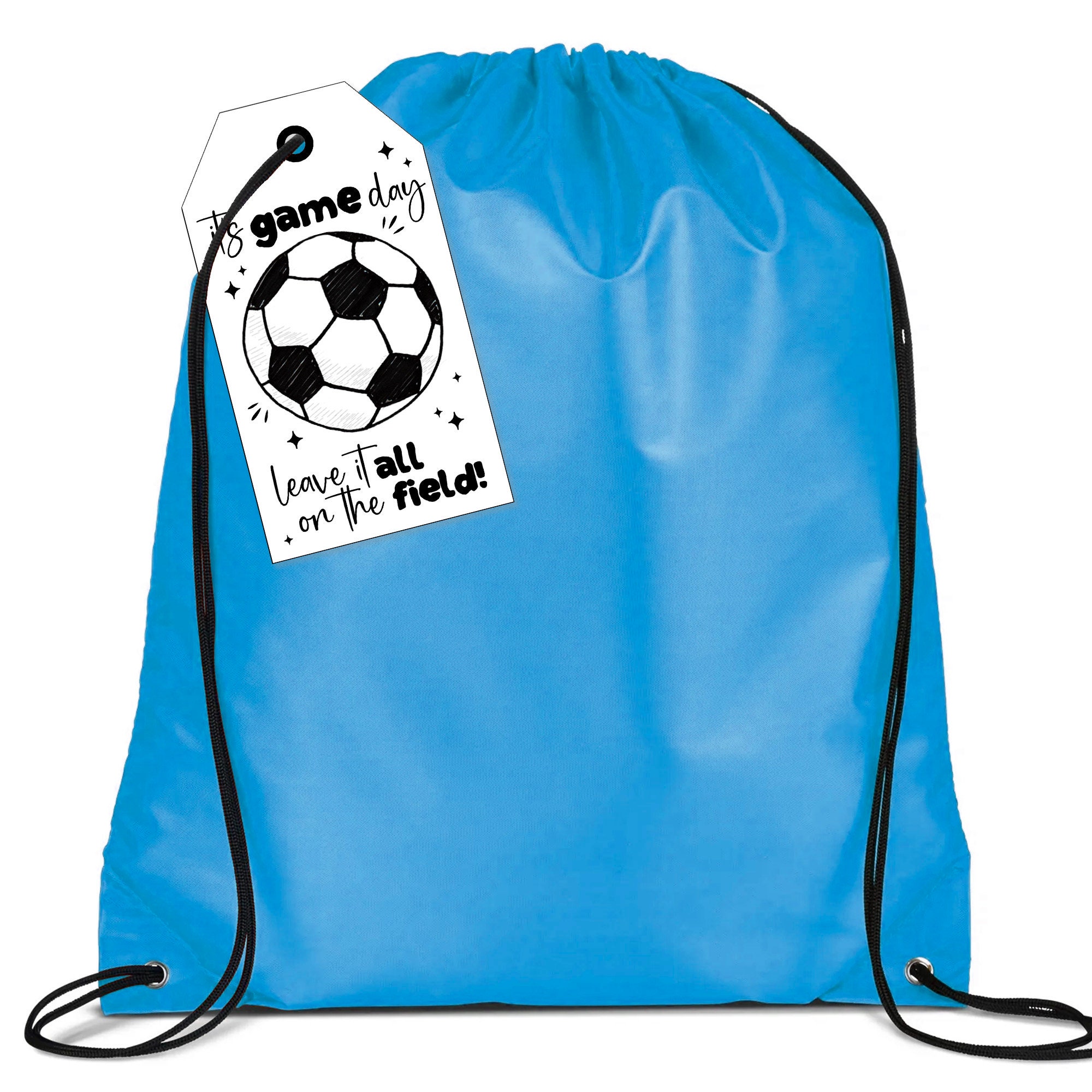 Soccer Game Day Tags, Team Good Luck Snack Pack Printable (digital ...