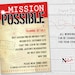 Mission Possible Spy Birthday Party Escape Room Party - Etsy