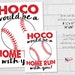 Baseball Homecoming Proposal Sign, HOCO Baseball Home Run, Ask Date to ...