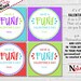 Fun Kids Valentines, Sugar Dip Valentine Cards, Classroom and School ...