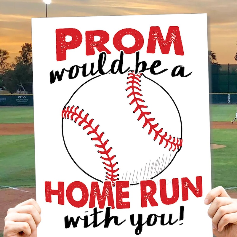 Baseball Prom Proposals - Etsy