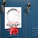 Printable Volleyball Locker Sign, Volleyball Team Hotel Door Hanger ...