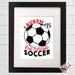 Soccer Locker Sign Personalized Soccer Team Door Signs Custom Soccer ...