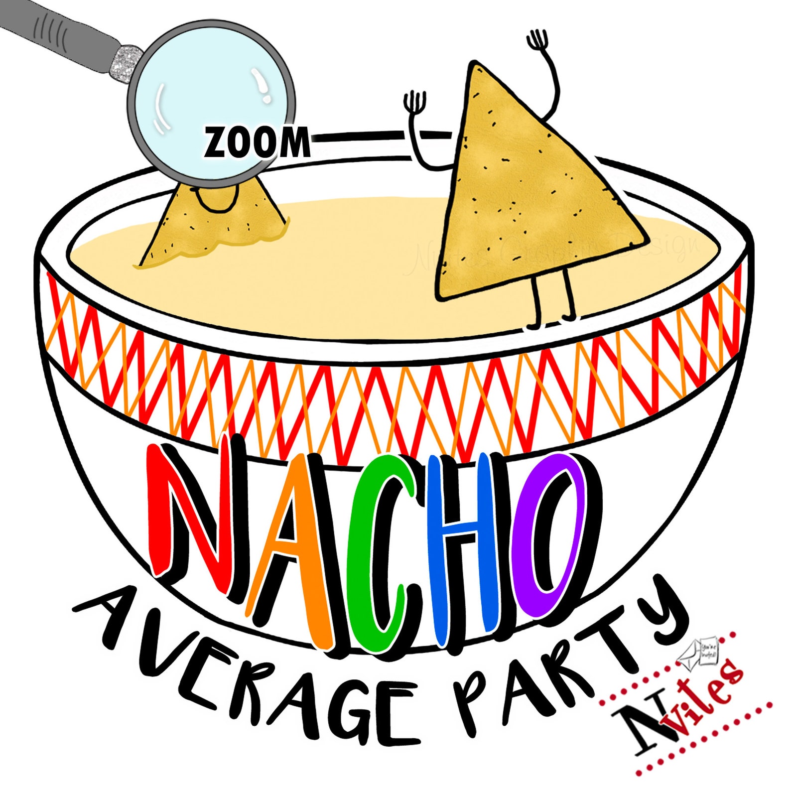 Nacho Average Party Cinco De Mayo Party Tacos and Tequila - Etsy