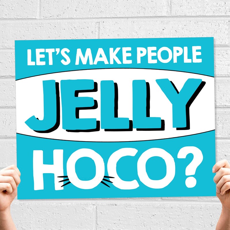 Volleyball Hoco Poster - Etsy