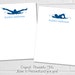 Swim Thank You Notes, Swimmer Stationery, Swim Team Gift, Personalized ...