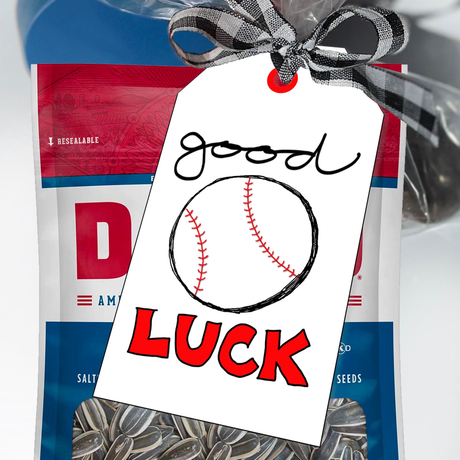 Baseball Good Luck Tags Baseball Team Treat Labels Printable - Etsy