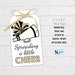 Spreading a Little Cheer Tags, Cheerleading Team Treat Labels ...