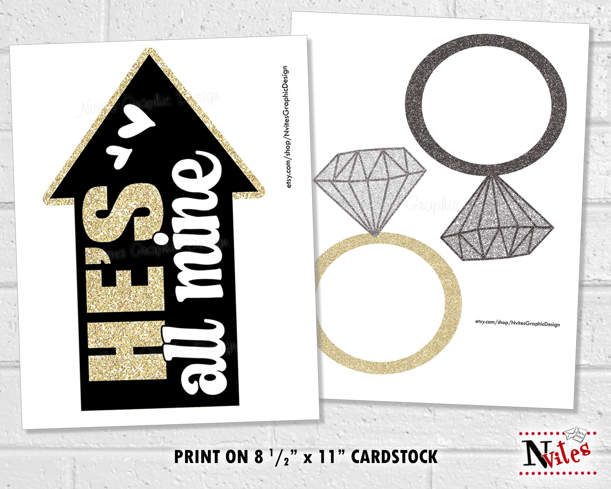 Wedding Photo Booth Props Team Bride and Groom Reception - Etsy