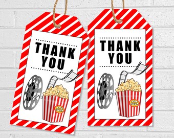 Movie Night Thank You - Etsy