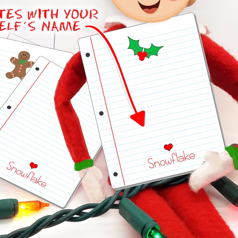 Elf Notes - Etsy