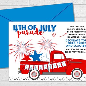 4th of July Parade, Bike Parade Decorating Party, July Fourth ...