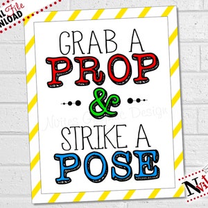 High School Photo Booth Props, Prom Homecoming Graduation or Class ...