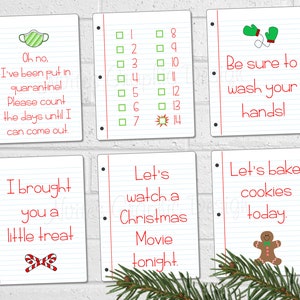 Printable Elf Notes, Holiday Cards From Your Elf, Messages From Santa's ...