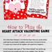 Kids Valentine Game, Heart Attack Game, Fun Printable Valentine ...