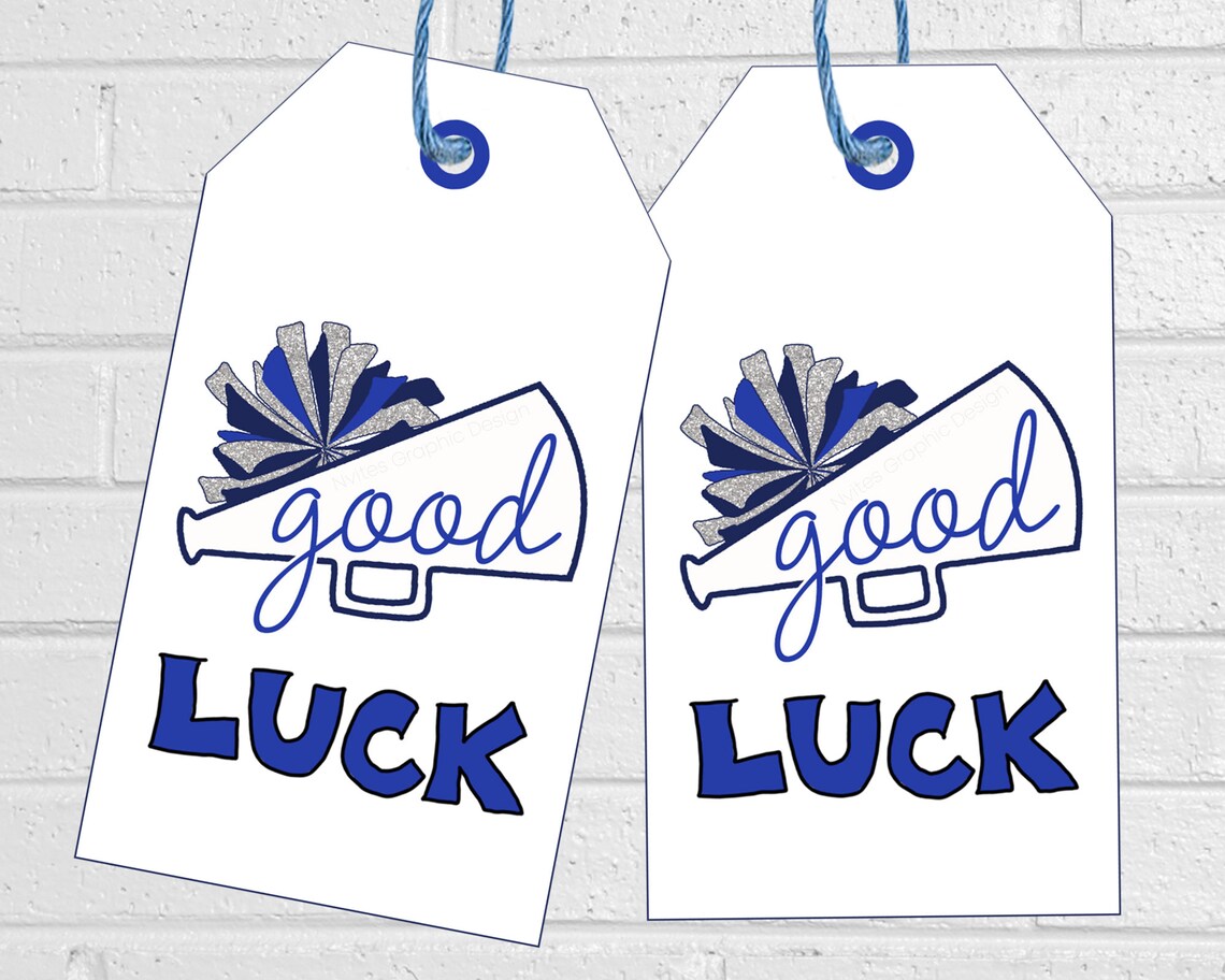 Sports Good Luck Tags Team Name Treat Labels Printable - Etsy
