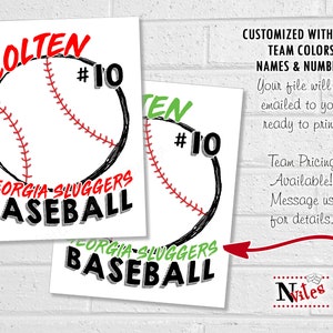 Baseball Door Hanger or Locker Sign, Custom Baseball Room Decor ...