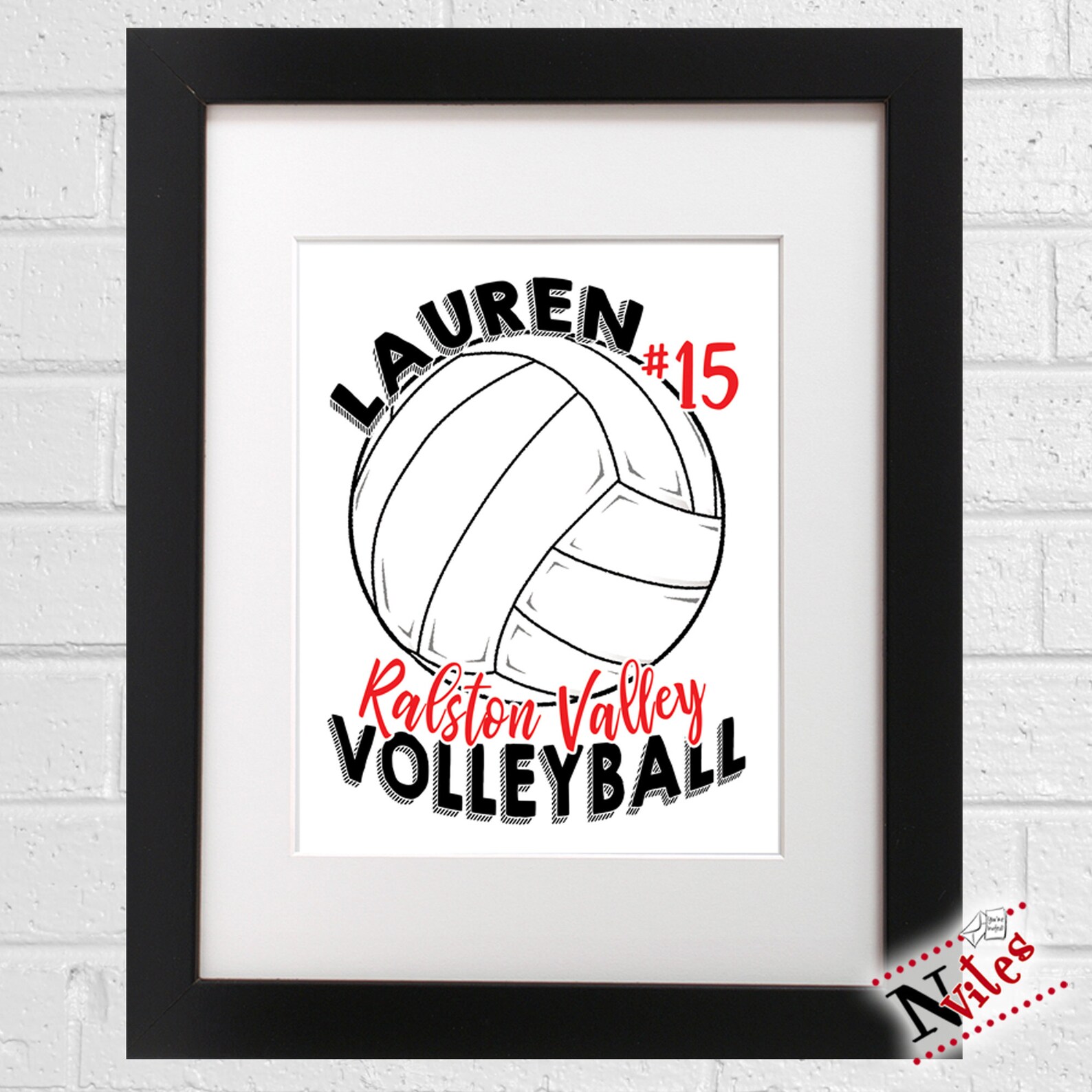 Printable Volleyball Locker Sign Volleyball Team Hotel Door - Etsy