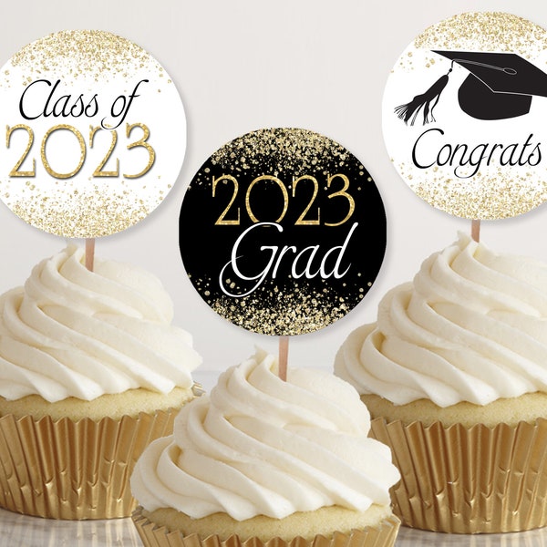 Graduation Cupcake - Etsy