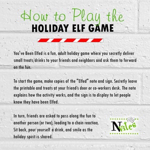 You've Been Elfed Adult Holiday Game, You've Been Boozed Holiday ...