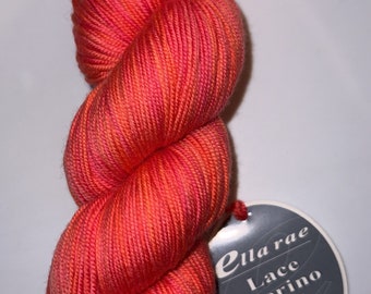 Ella Rae Lace Merino Aran Hand Painted Yarn Deep Caviar - Etsy