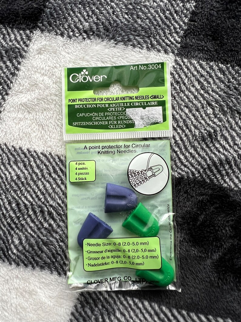 Clover Point Protector for Circular Knitting Needles small - Etsy