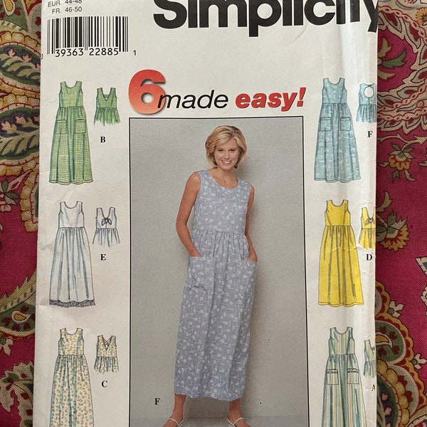 Simplicity Pattern 8657 - Etsy