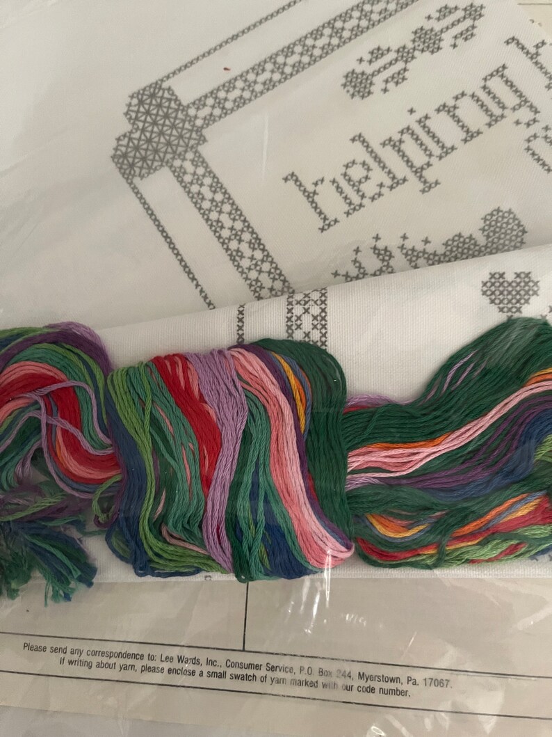 Cross Stitch Vintage Lee Wards A Helping Hand Unopened 1970s - Etsy