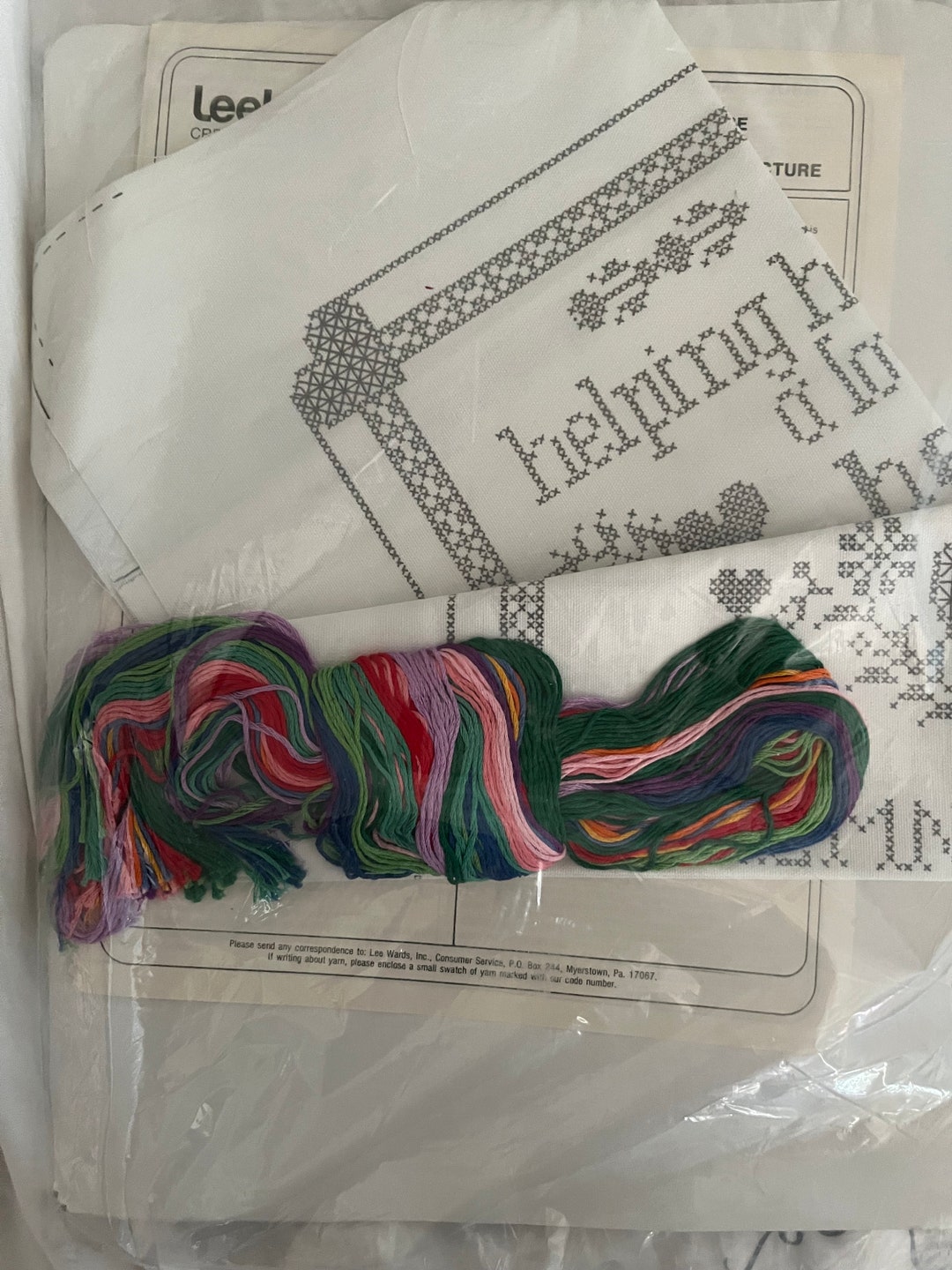 Cross Stitch Vintage Lee Wards A Helping Hand Unopened 1970s - Etsy