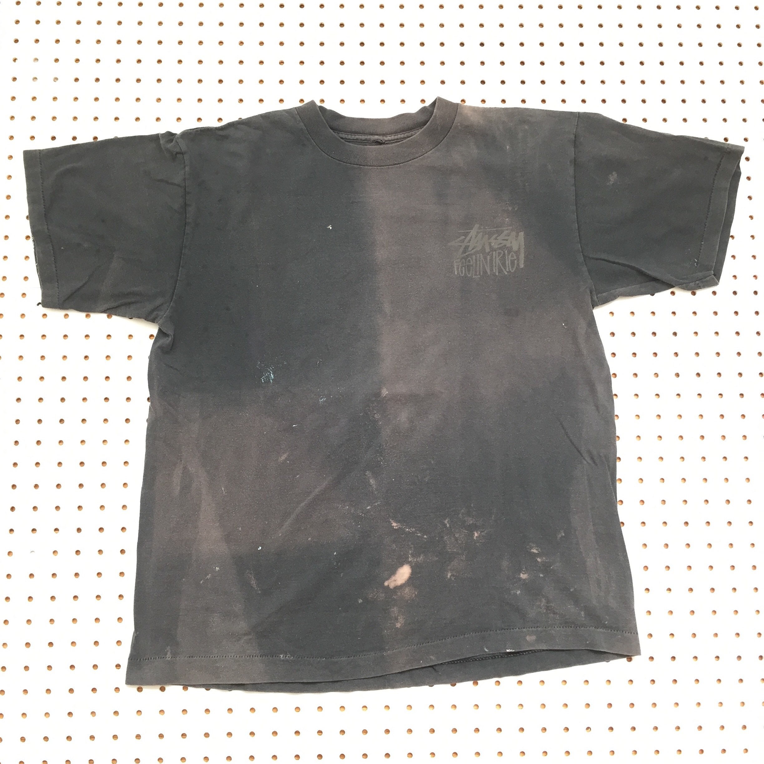 90s STUSSY T Shirt Large Made in Usa Jah Wear Rasta Feelin 90s STUSSY T Shirt Large Made in Usa Jah Wear Rasta Feelin